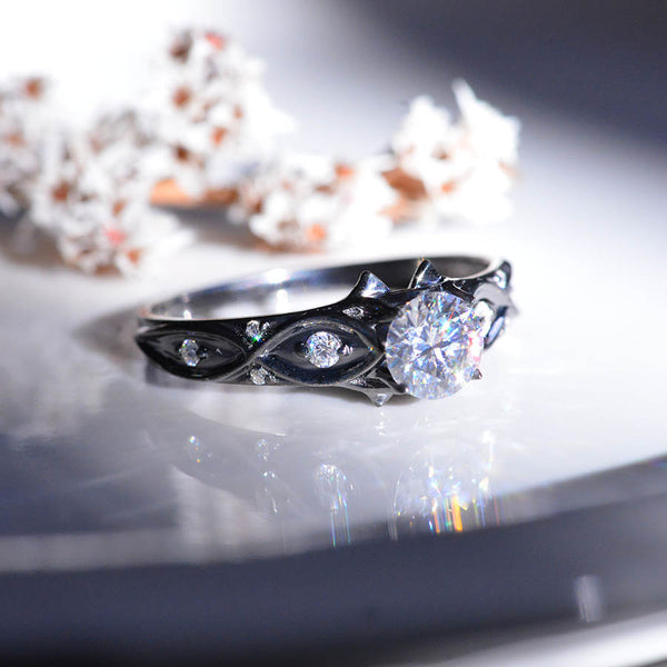 Black chandi ring store