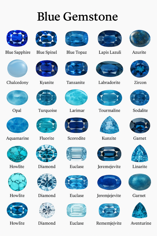 💎 The Ultimate Guide to Blue Gemstones: Beauty, Meaning, and Complete ...