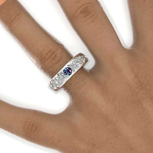 Grand Canyon Men's Ring Alexandrite Ring - Giliarto